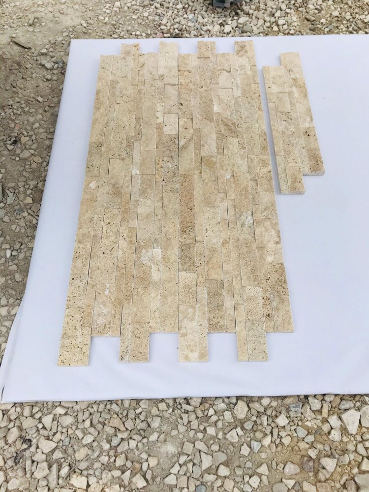 Classic Travertine Ledger Panel